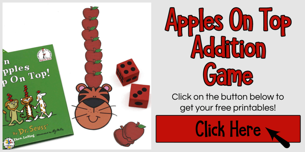Apples on Top Addition Game - ABCs of Literacy
