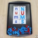 Magnetic Letter Match: Letter Recognition Activity for Kids