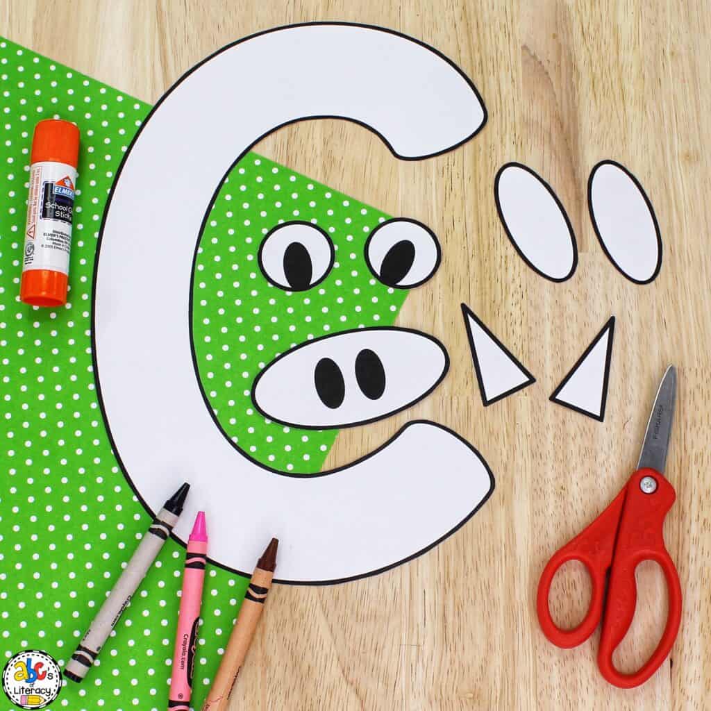 Letter C Cow Craft: Letter Recognition Activity for Preschoolers