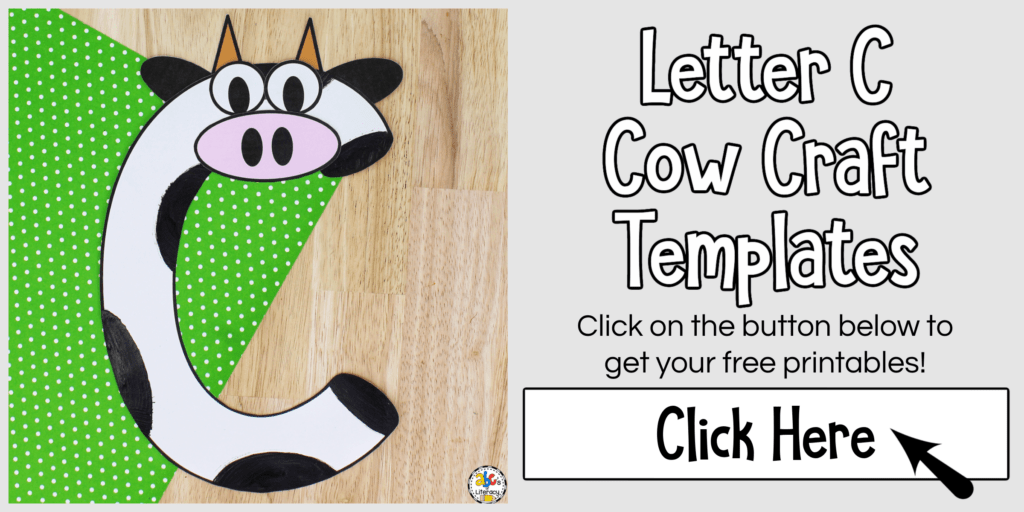 Letter C Cow Craft: Letter Recognition Activity for Preschoolers
