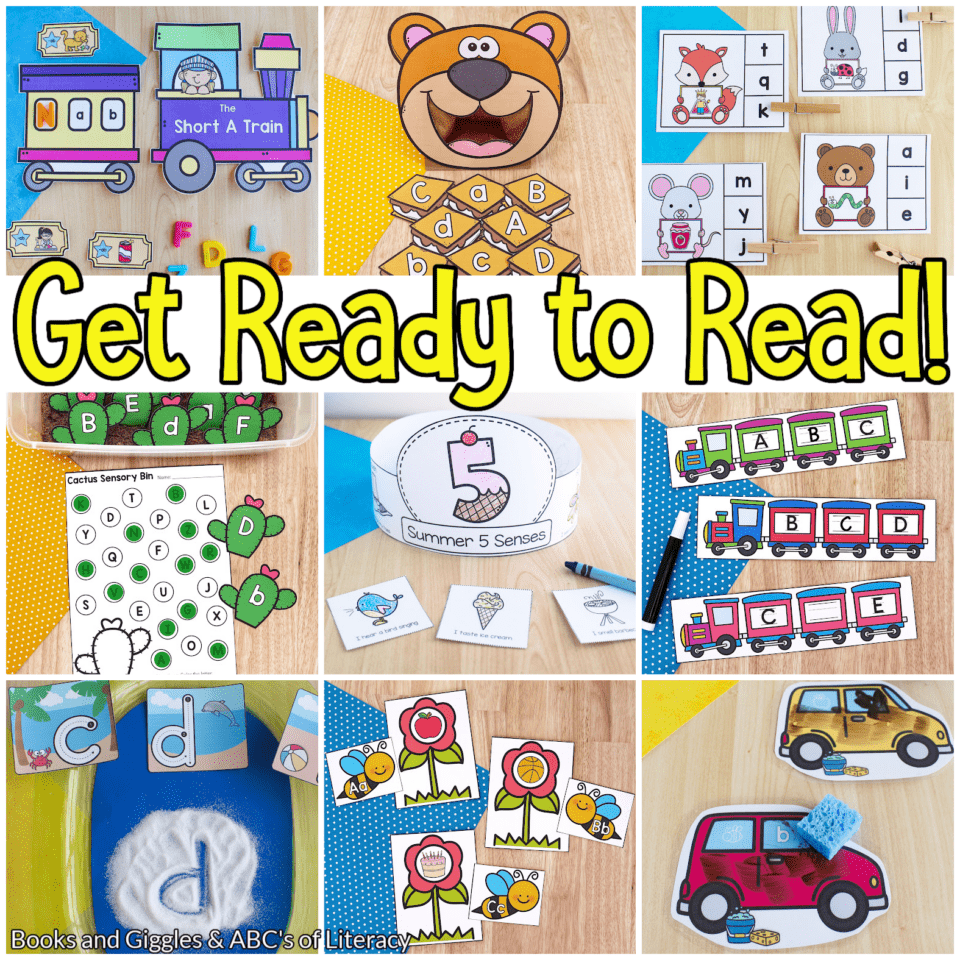 Beach Sight Word Activity (with Free Cards)for Beginning Readers