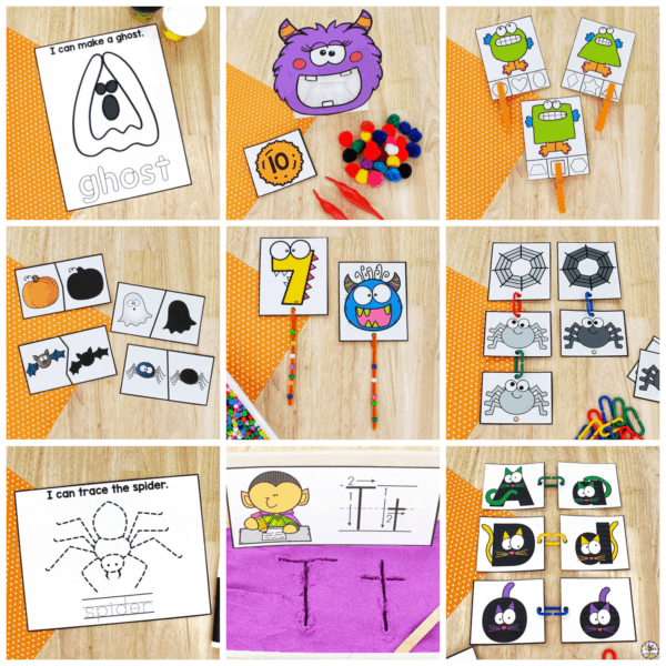 Halloween Fine Motor Activities