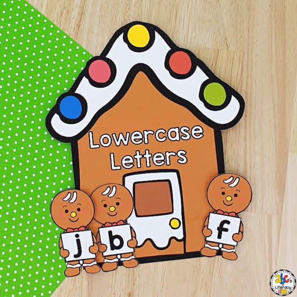 Gingerbread Man Alphabet Activities - ABCs of Literacy