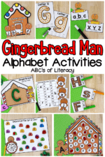 Gingerbread Man Alphabet Activities - ABCs of Literacy