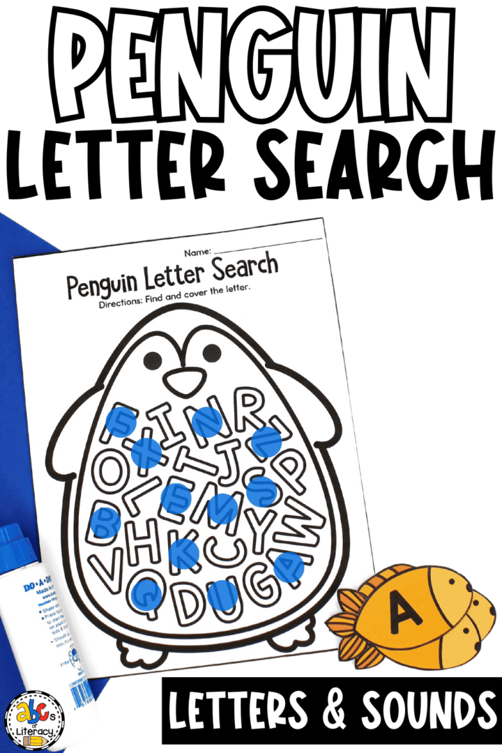 Penguin Letter Search Activity
