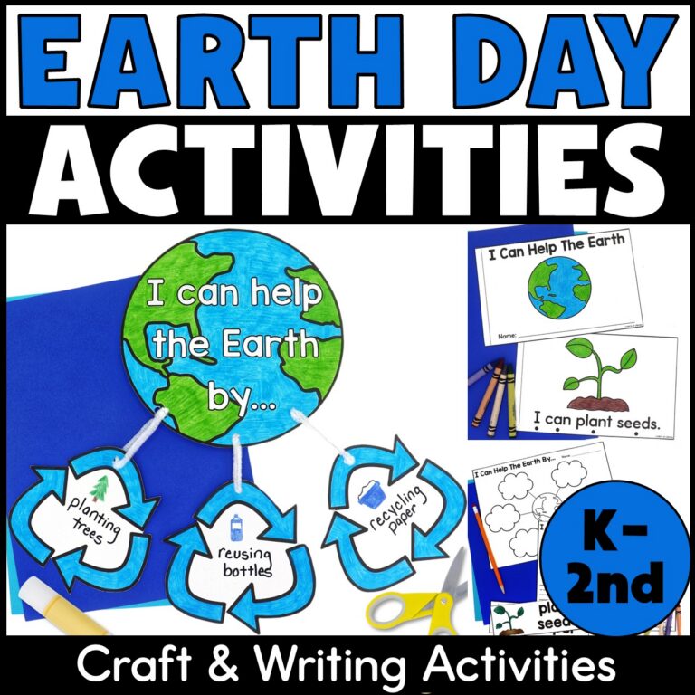 Earth Day Tracing Worksheets