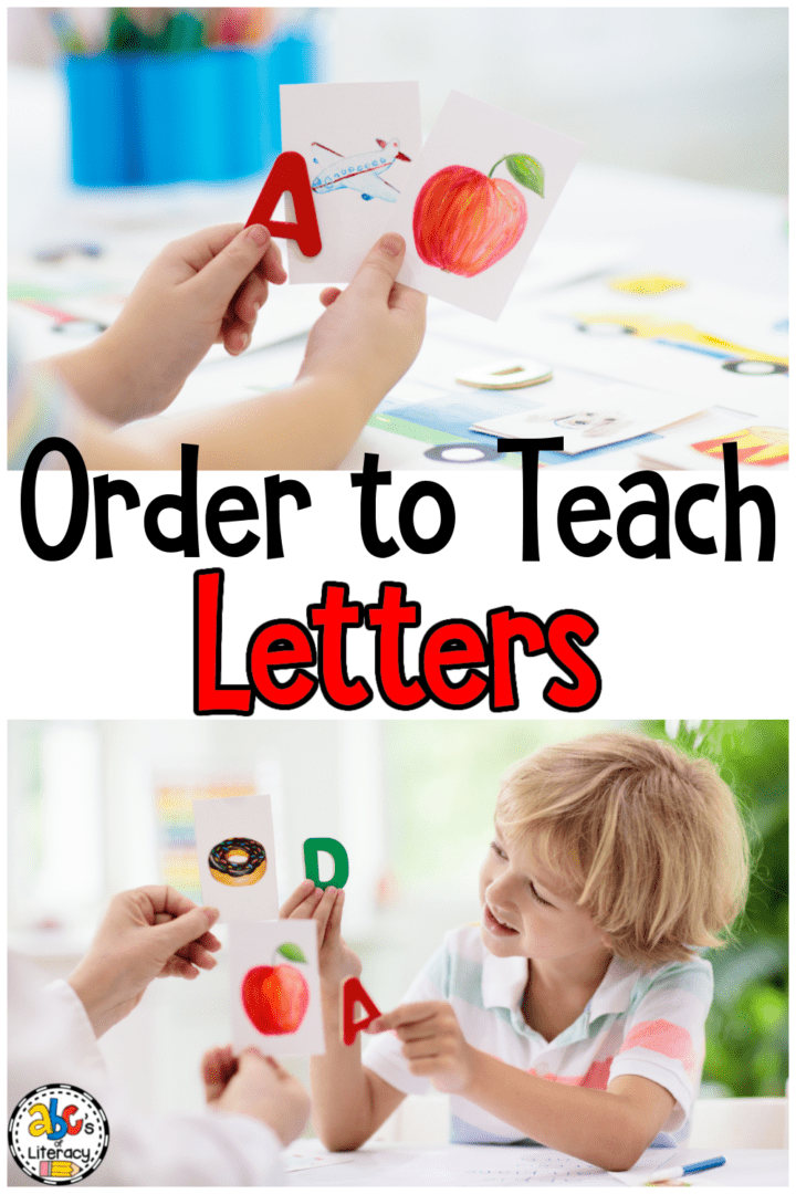 Order to Teach Letter Recognition