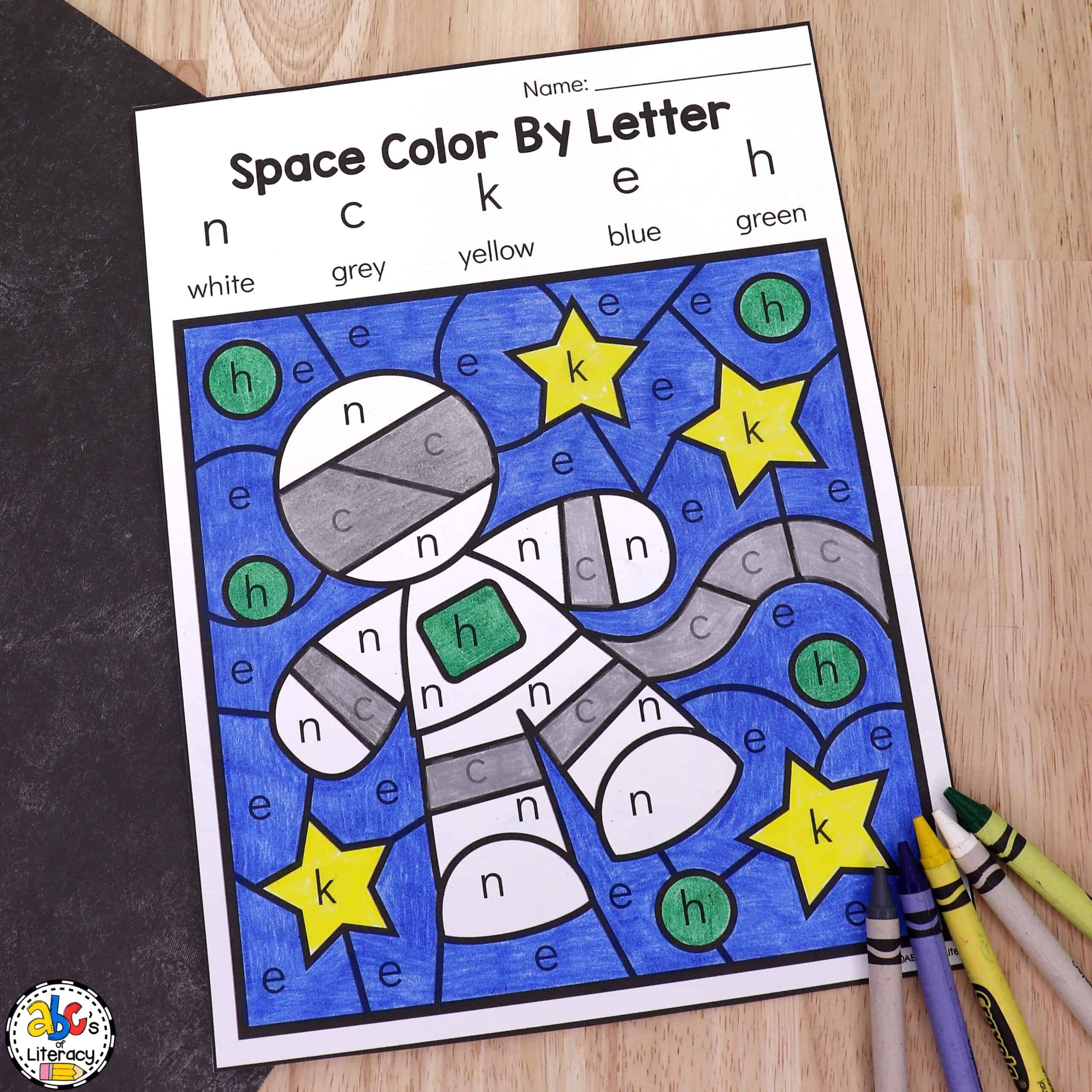 Color By Letter Archives - ABCs of Literacy