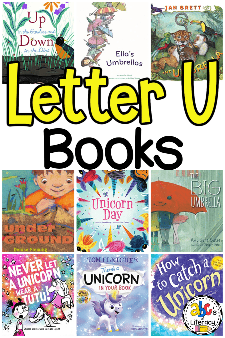 Letter U Books