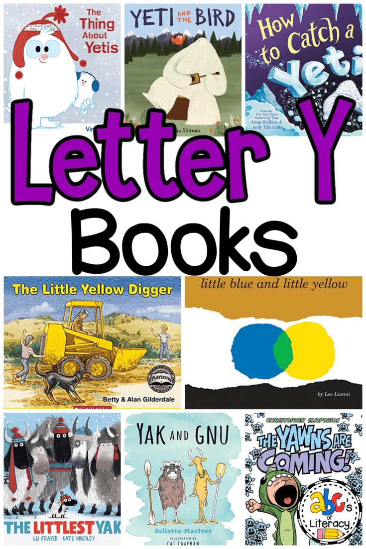 Letter Y Books