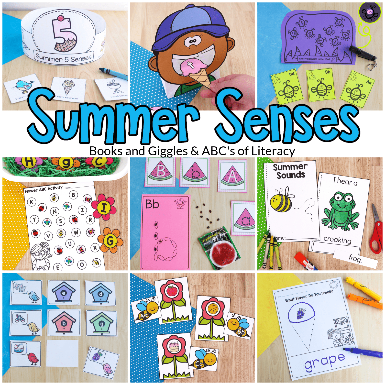 Summer Five Senses Offer Books And Giggles Summer Five Senses Offer Books And Giggles