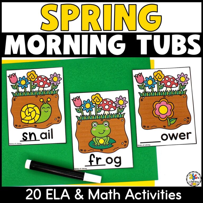 Spring Letter Maze Worksheets