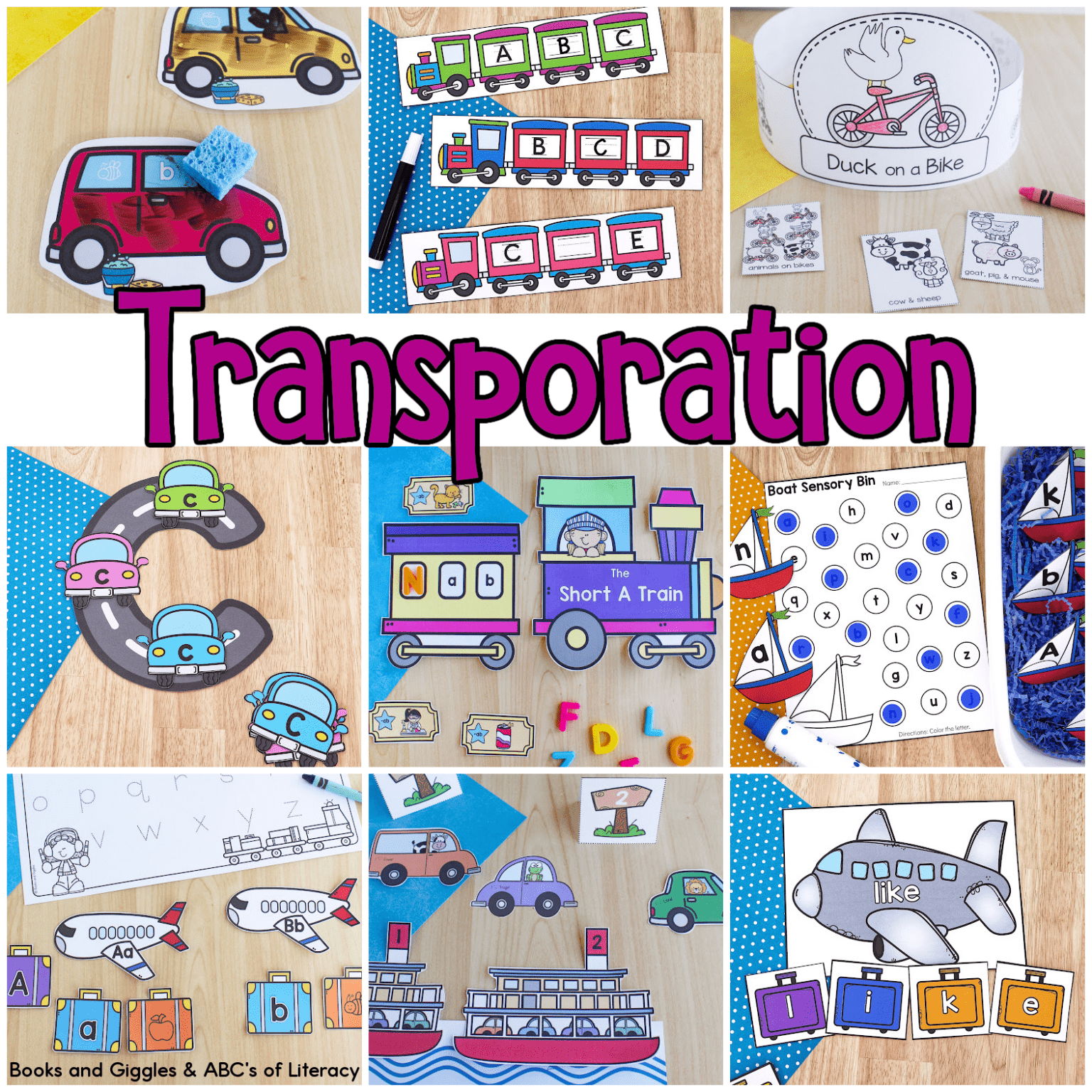 Get Ready to Read Activities Bundle - ABCs of Literacy