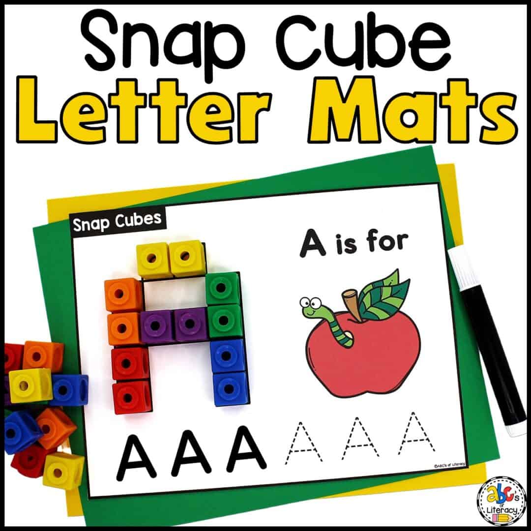 SnapCubeLetterMatsCover - ABCs of Literacy