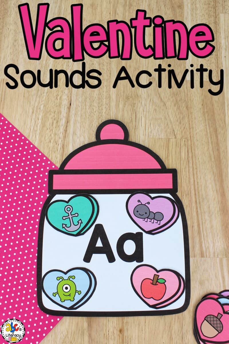 Valentine's Day Beginning Sounds Activity