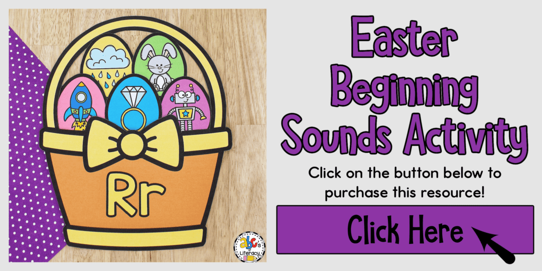 Easter Egg Beginning Sounds Sorting Activity