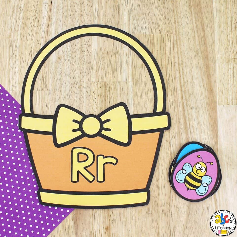 Easter Egg Beginning Sounds Sorting Activity