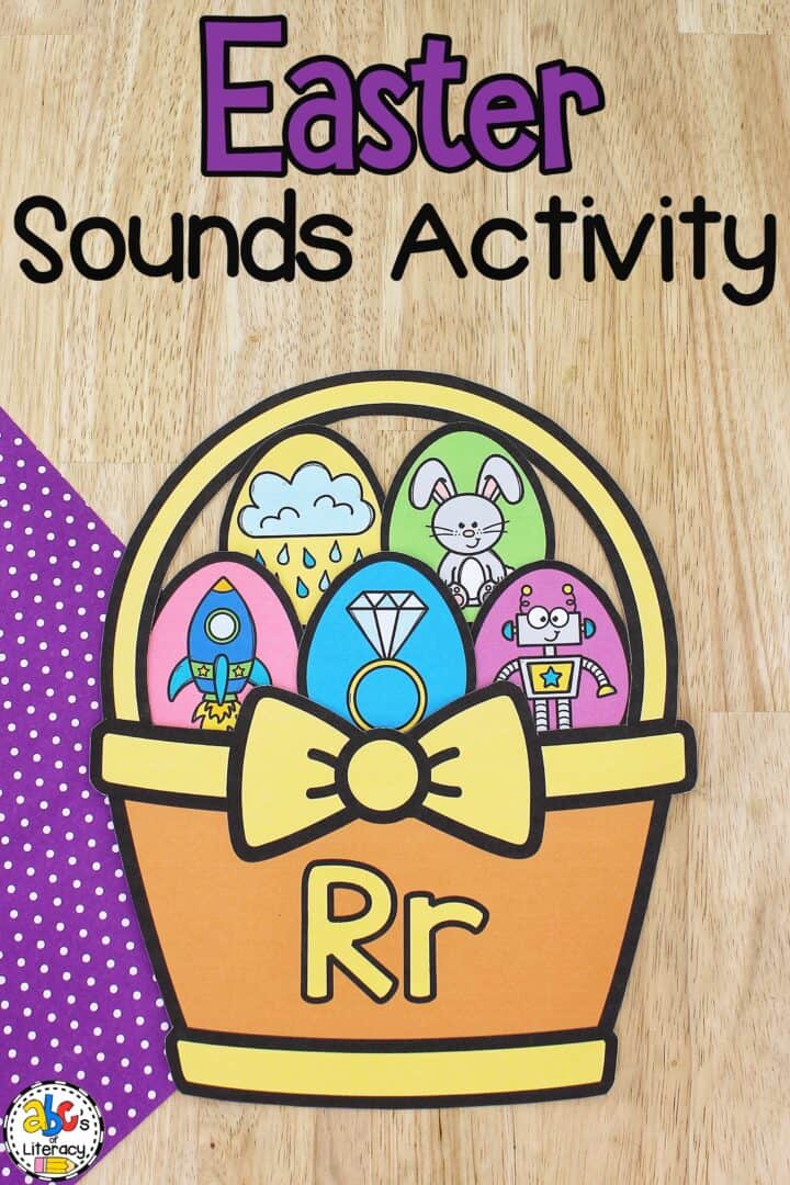 Easter Egg Beginning Sounds Sorting Activity