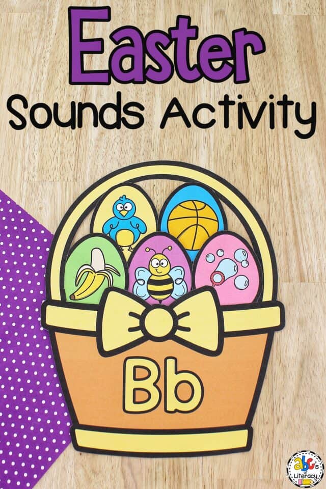 Easter Egg Beginning Sounds Sorting Activity