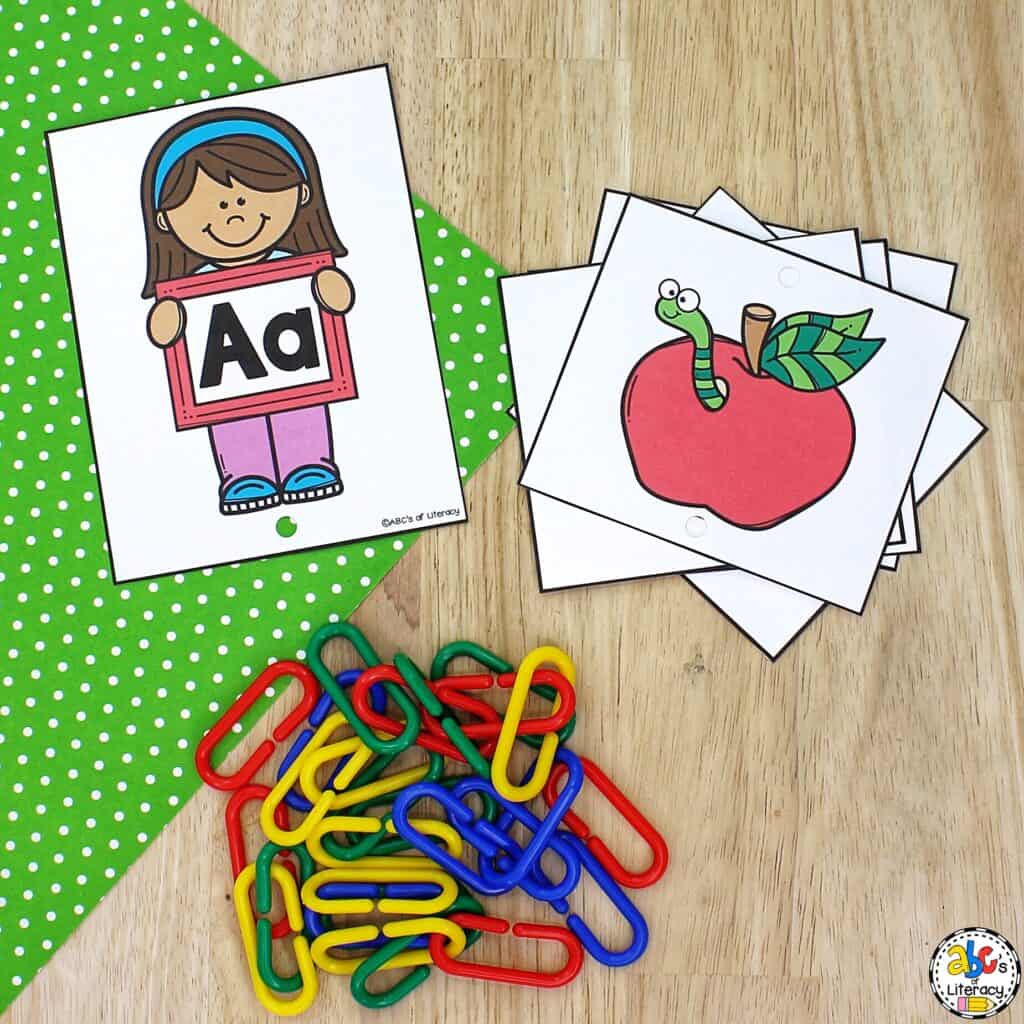 Beginning Sounds Sorting Activity
