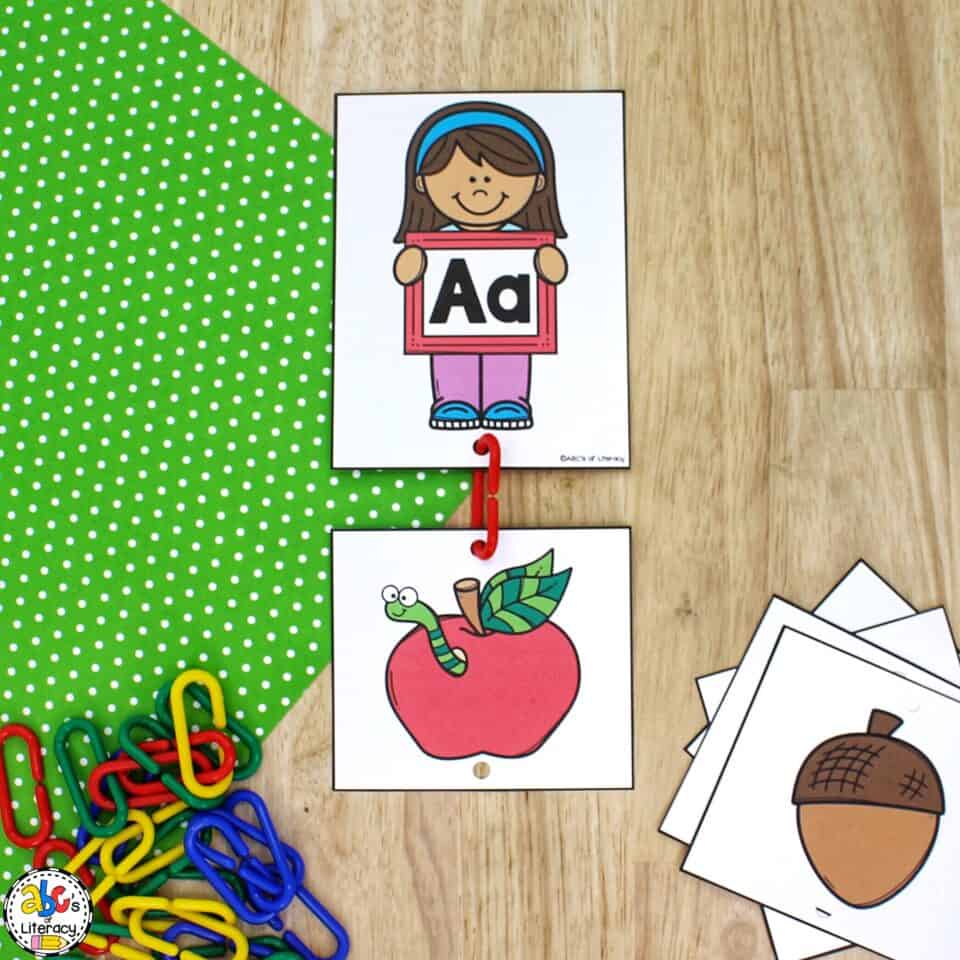 Beginning Sounds Sorting Activity