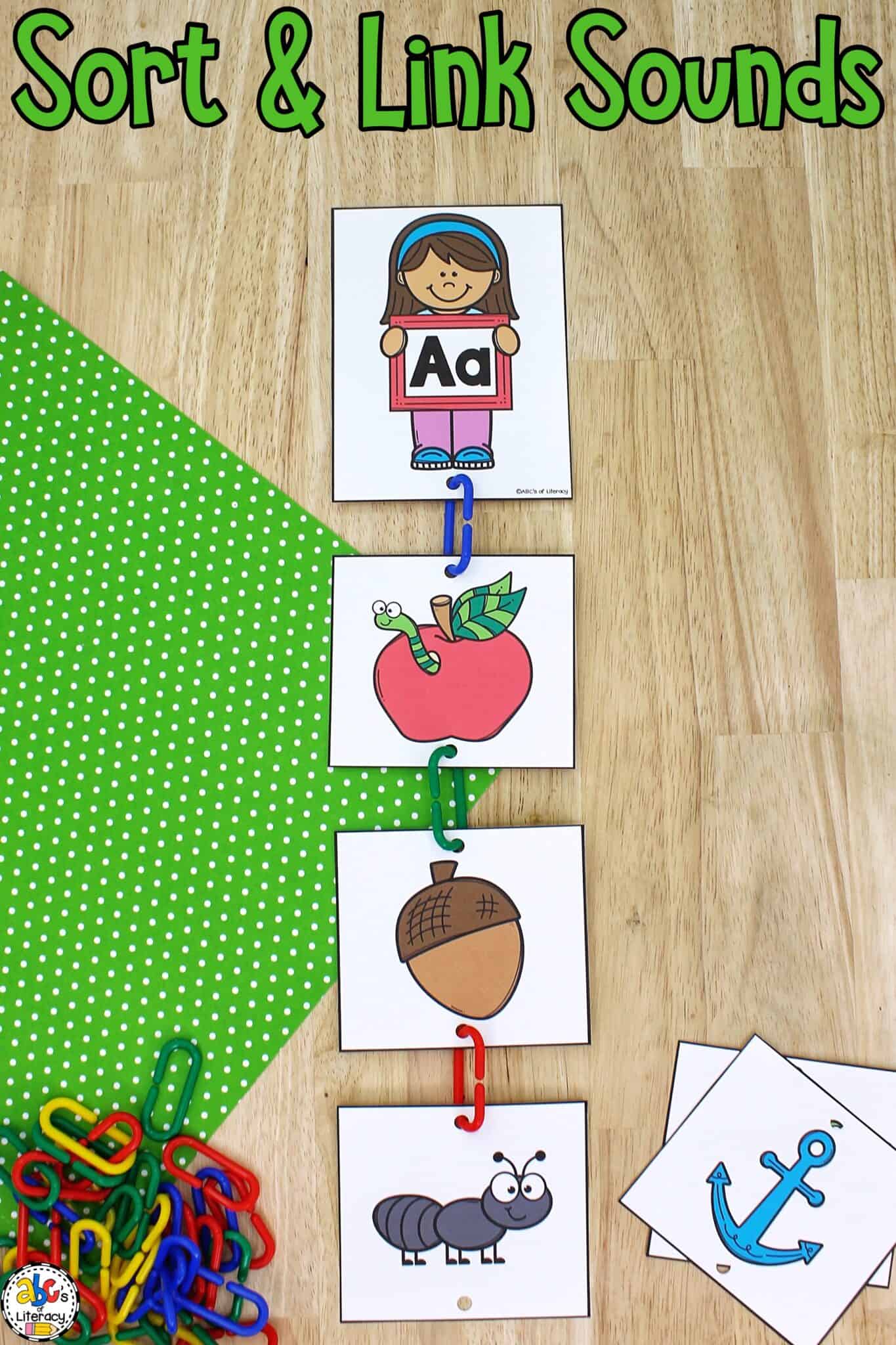 Beginning Sounds Sorting Activity