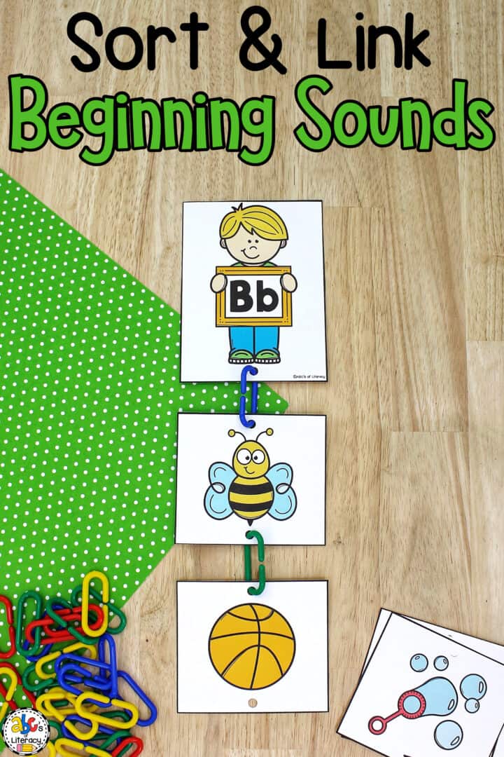 Beginning Sounds Sorting Activity
