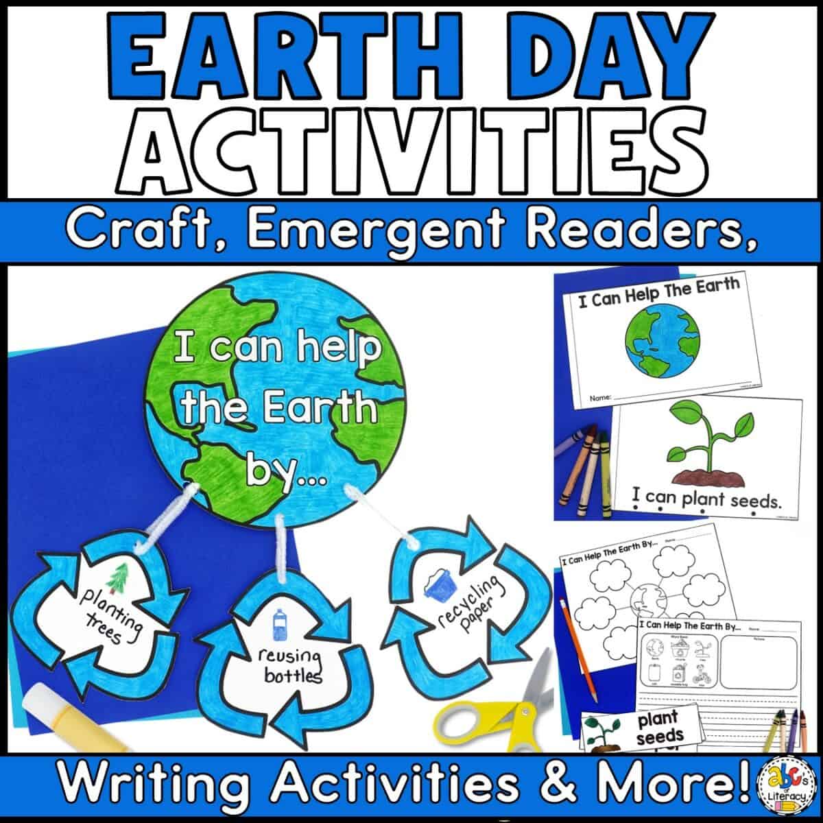 Earth Day Letter Match Activity