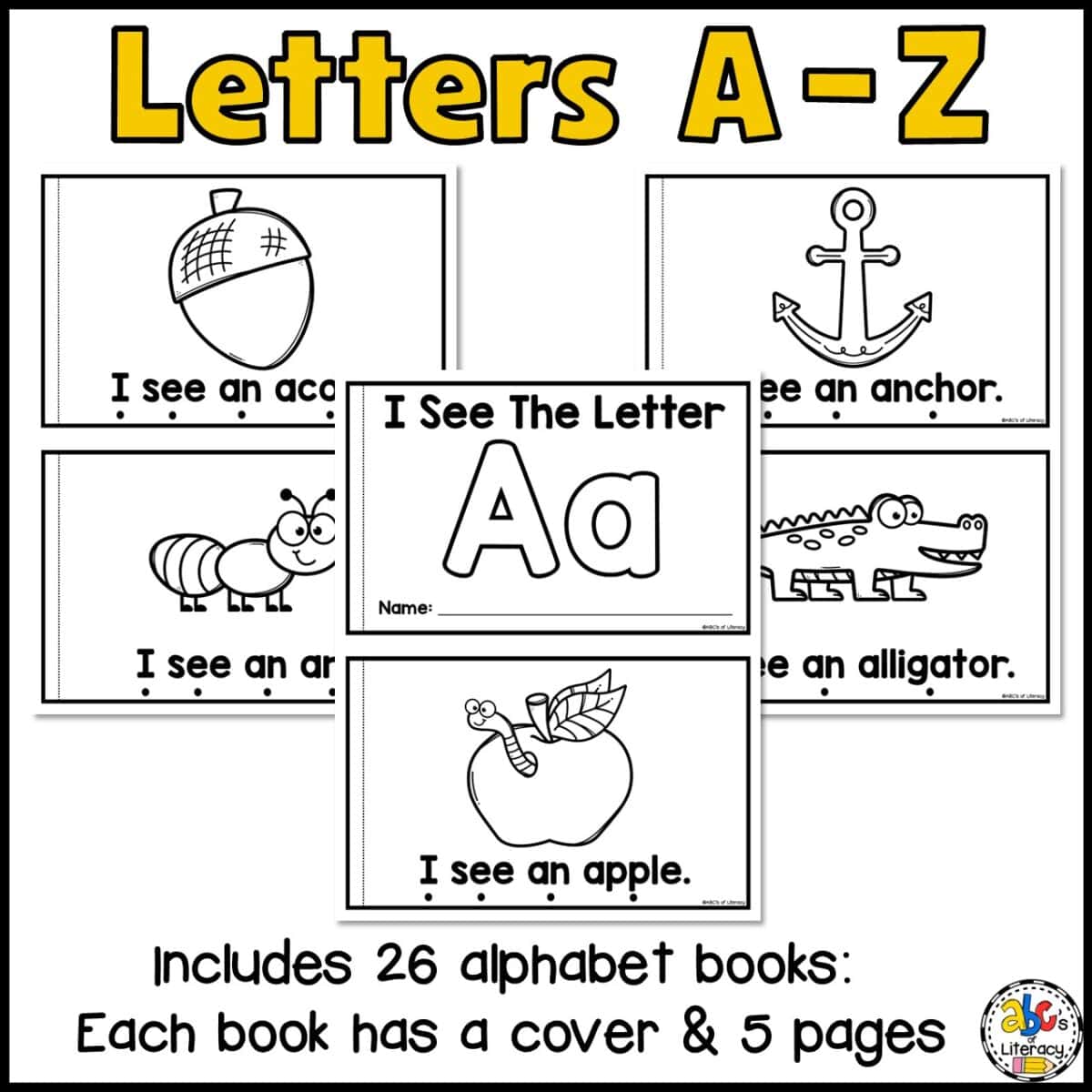 Alphabet Books for Emergent Readers
