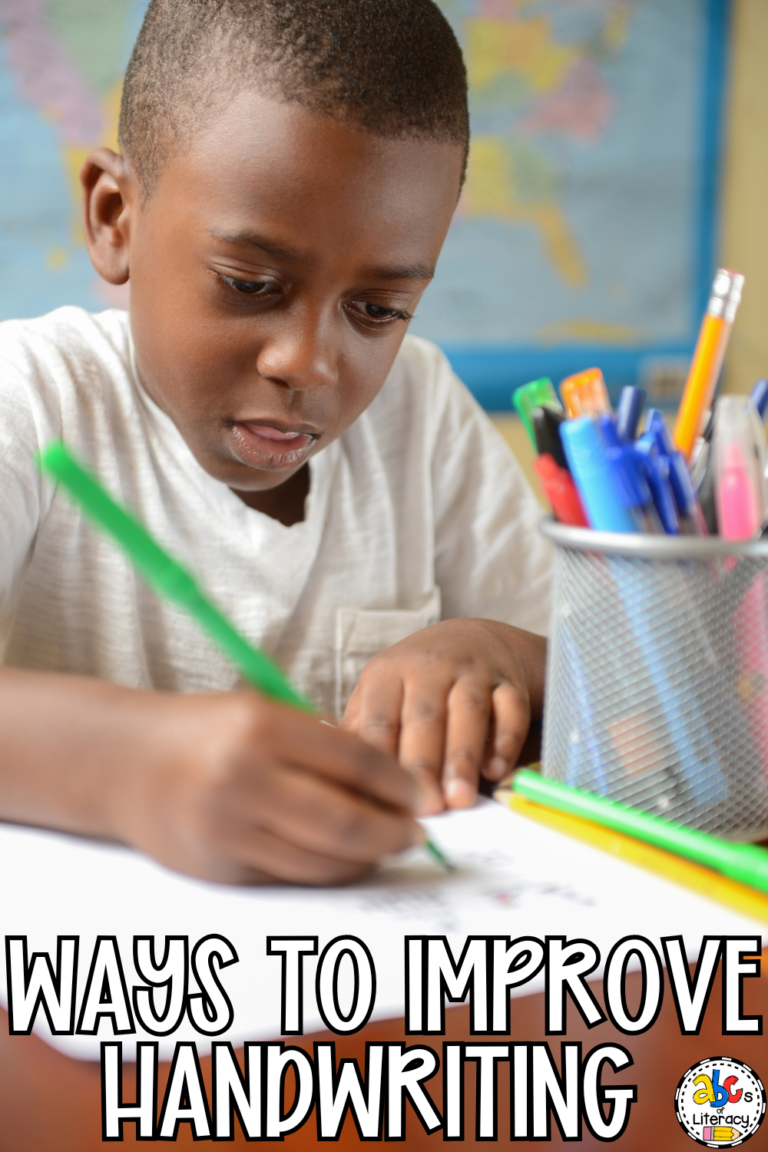 Ways to Improve Handwriting - ABCs of Literacy