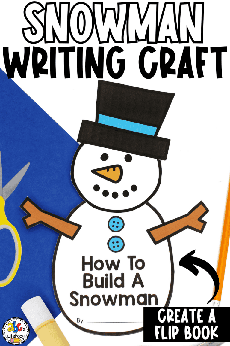Snowman Writing Activity