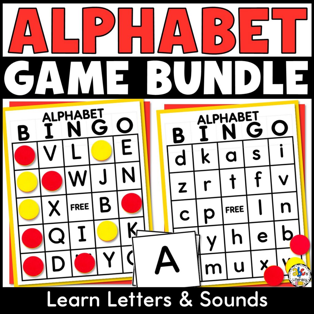 Alphabet Games Bundle Resource - ABCs of Literacy